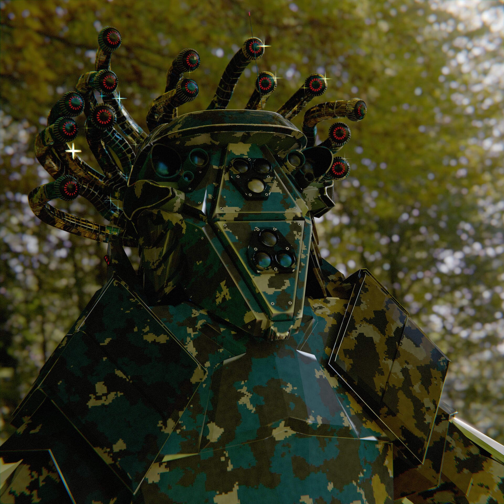 ArtStation - Tactical robot, incidently able to store a human inside ...