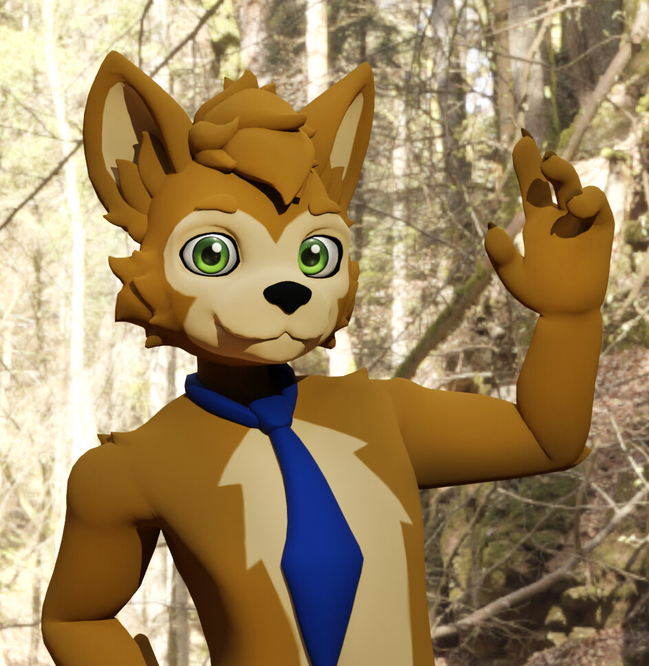 ArtStation - Commission Furry 3d