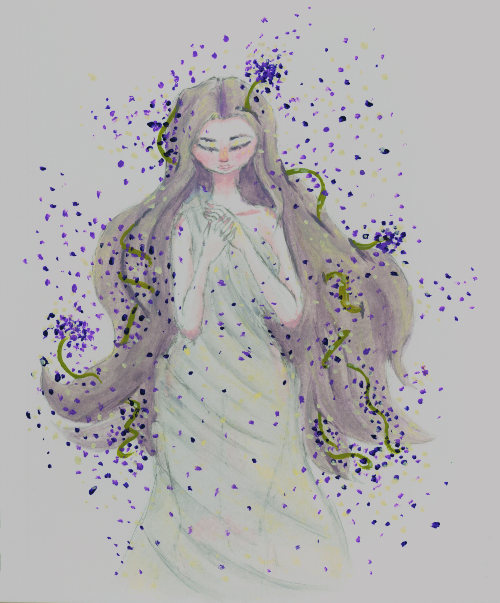 ArtStation - Flower nymph