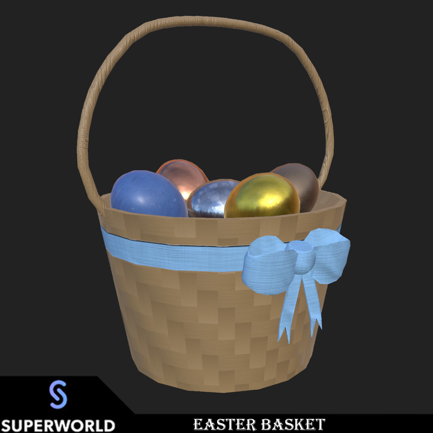ArtStation - Easter Basket