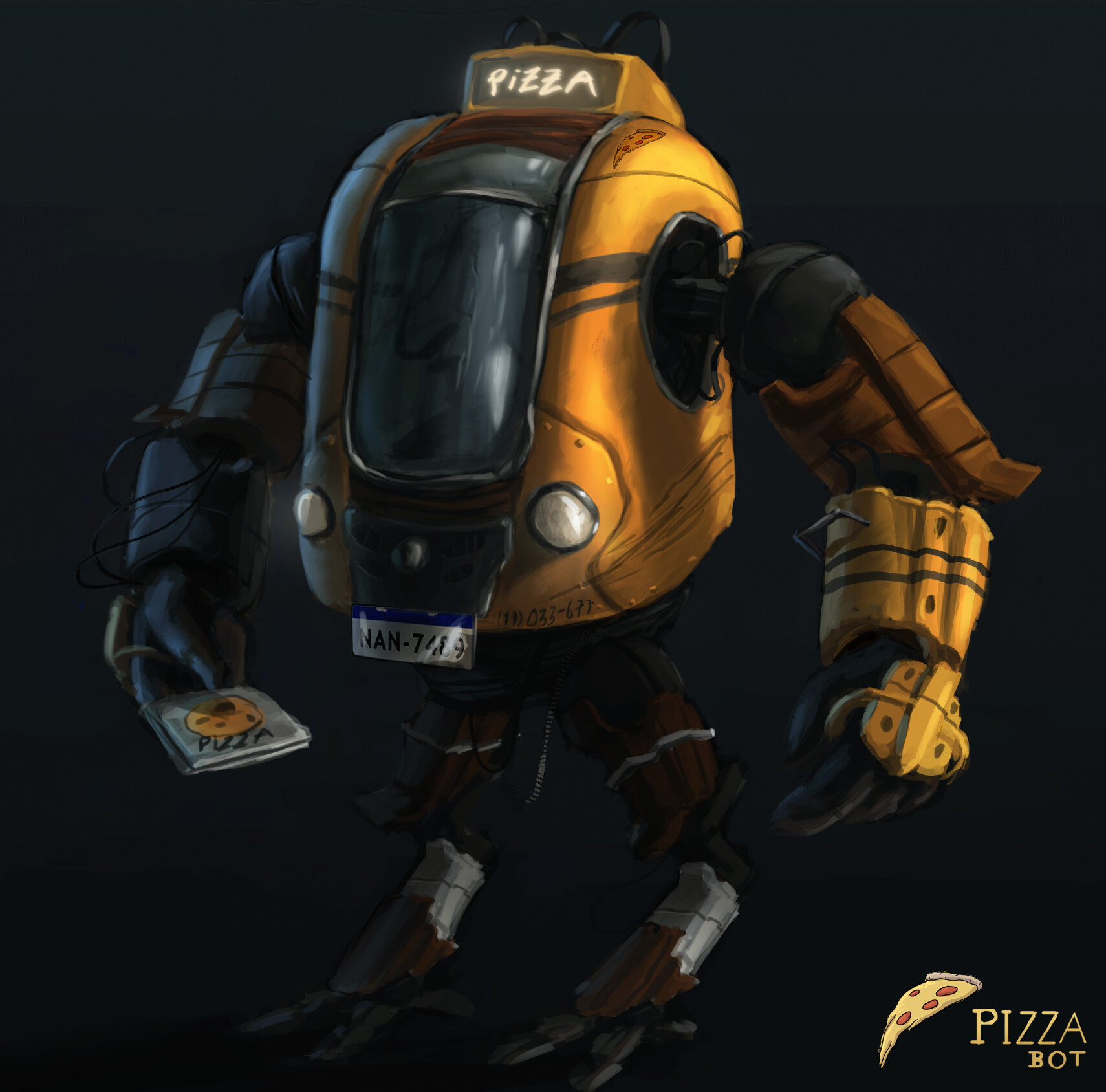 ArtStation - PizzaBots
