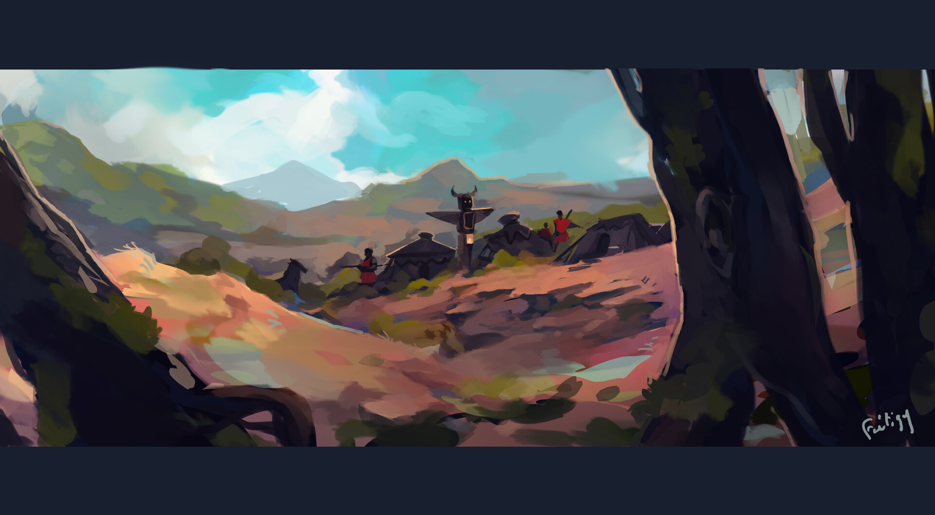 ArtStation - CAMPS MILITAIRE