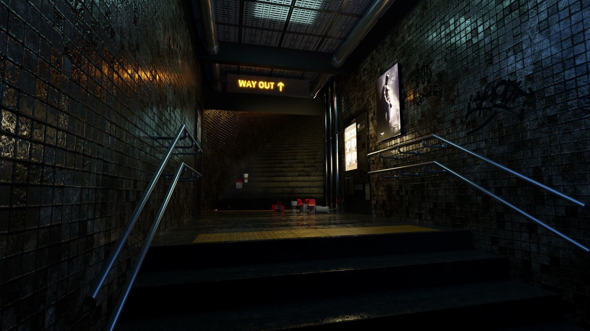ArtStation - Metro Exit