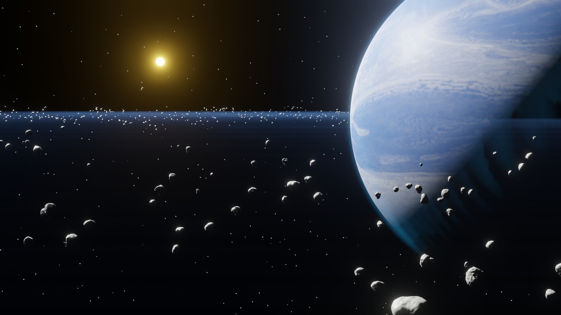 ArtStation - Asteroid Belt