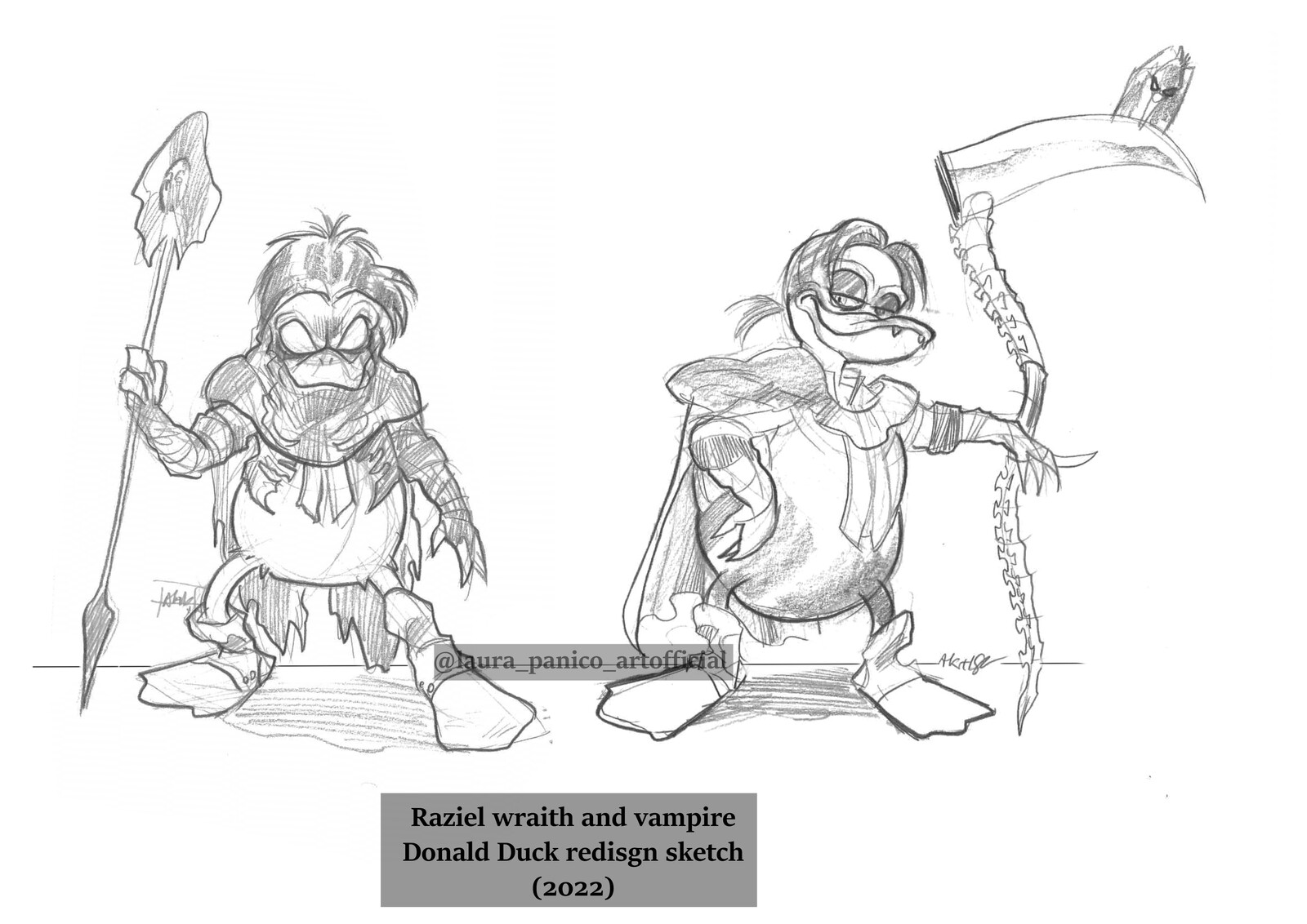 Laura Panìco - Raziel Duck Disney