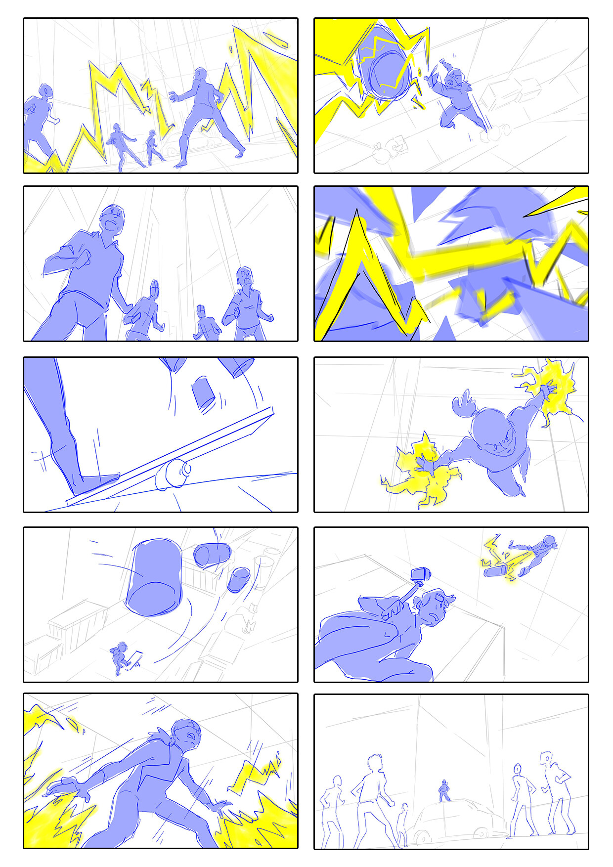 ArtStation - Storyboard Panels 3
