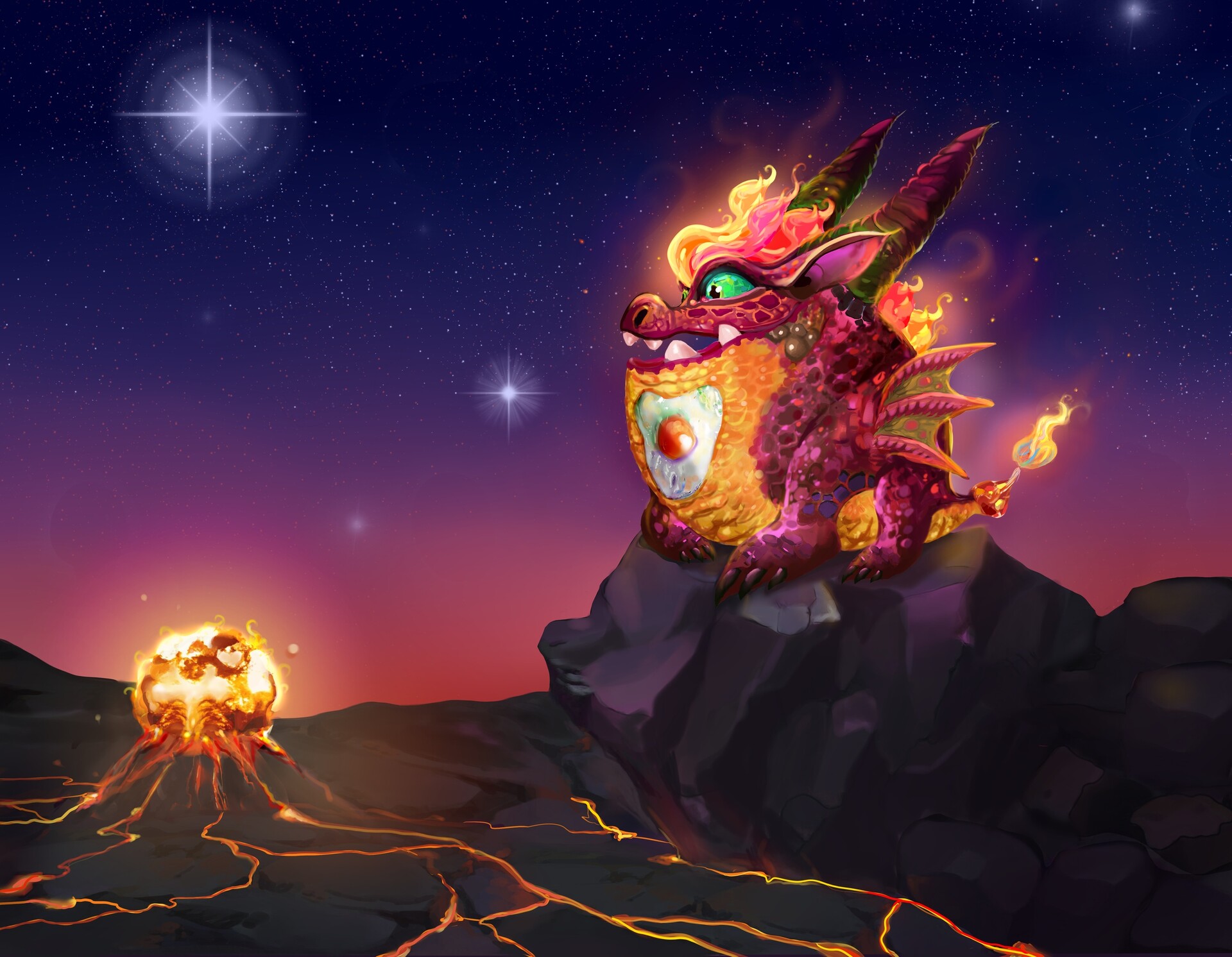 ArtStation - Play with fire