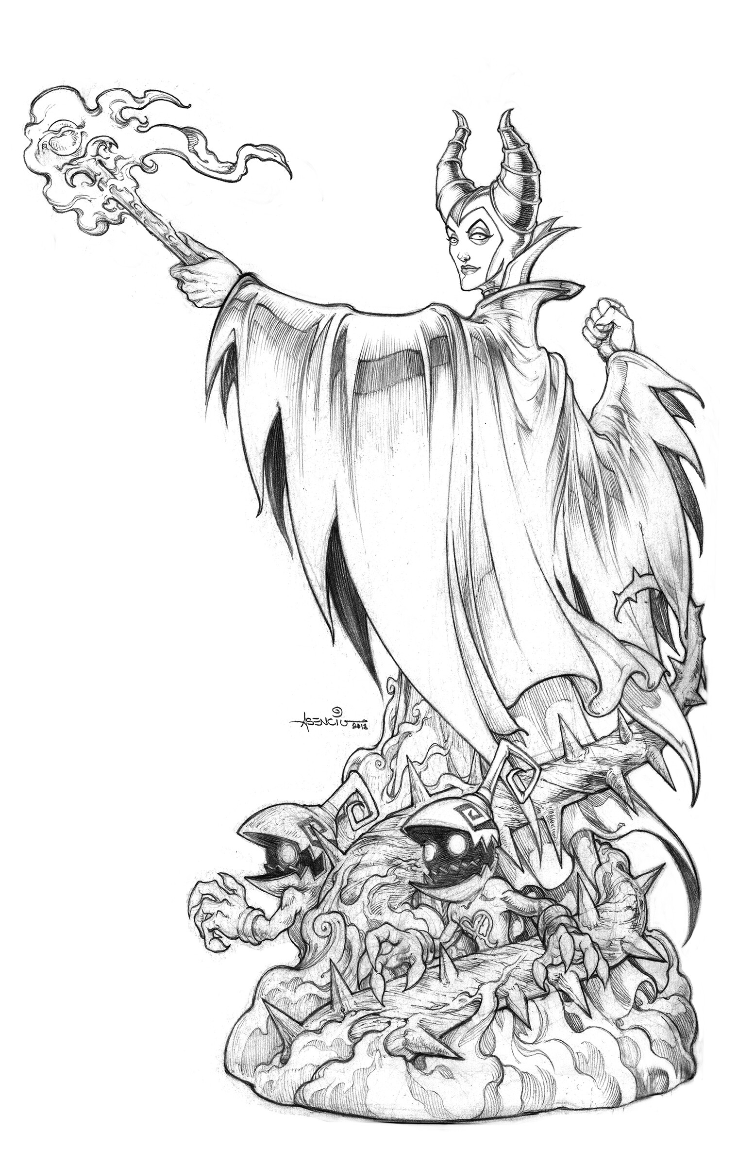 ArtStation - Maleficent Gallery artwork