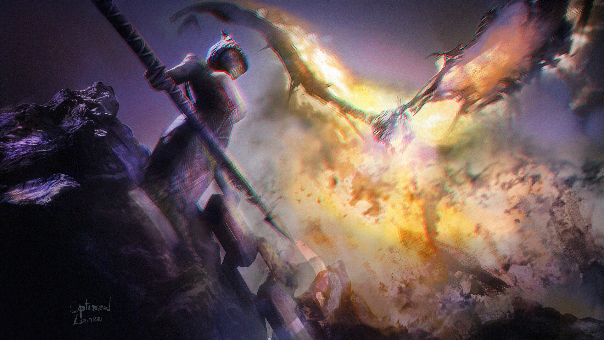 ArtStation - My take on that one famous Deathwing keyframe.