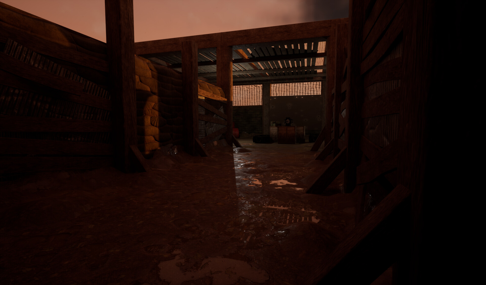 ArtStation - WW2 Dugout Video