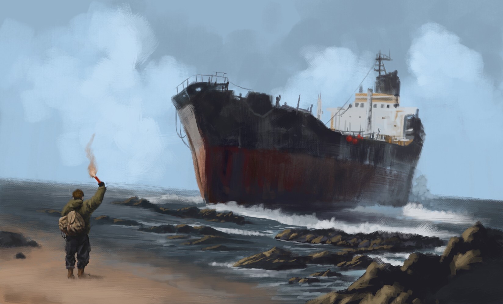 ArtStation - ship home