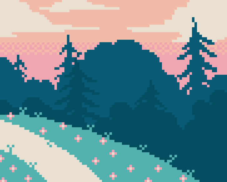 ArtStation - Pixel Pathway (Limited Colors)