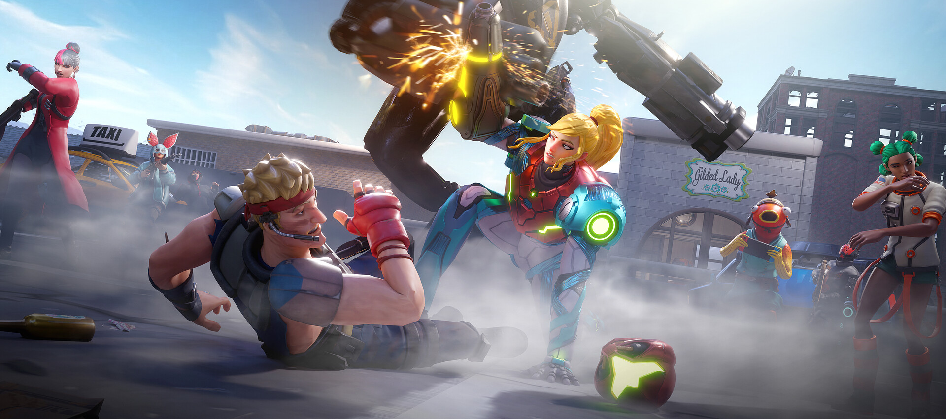 ArtStation - Fortnite Samus Concept Render