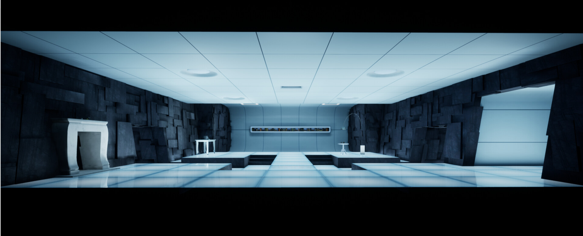 ArtStation - Flynns Safehouse from "Tron Legacy" (2010)