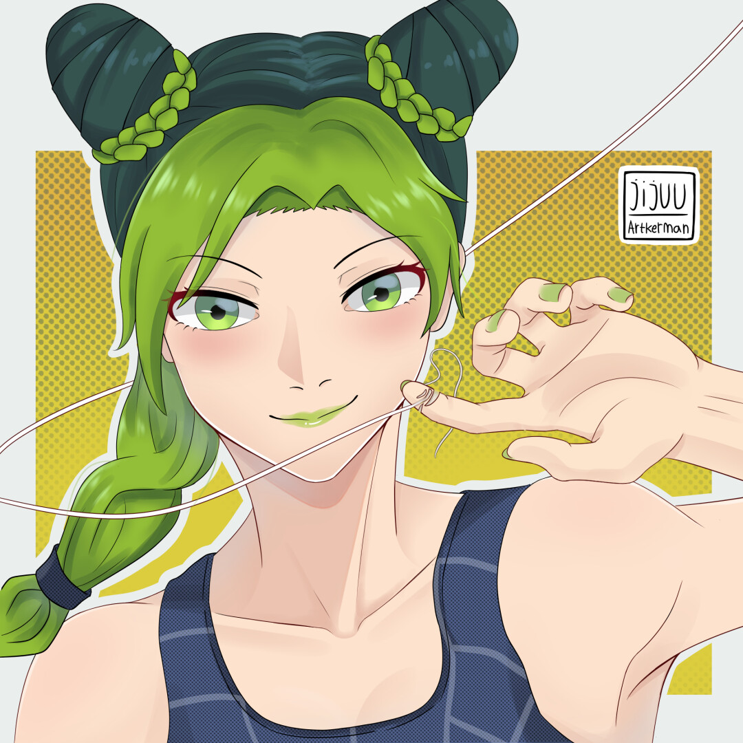 Artstation Jolyne Fanart