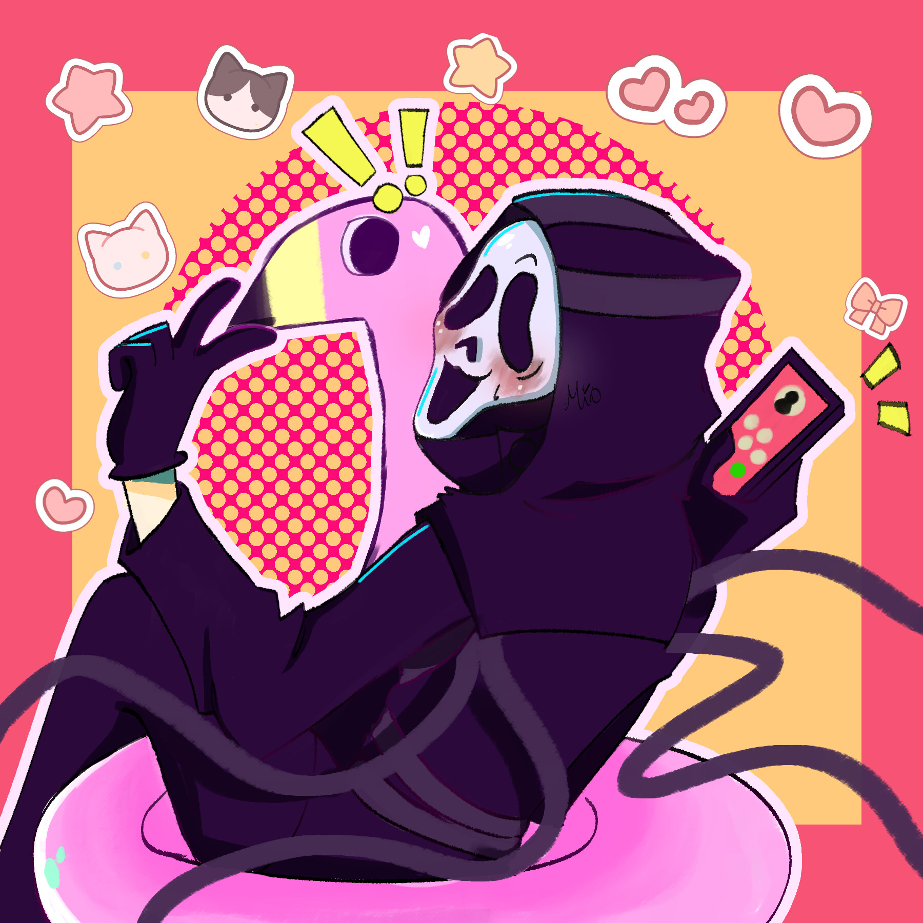 ArtStation - The Ghostface (pink?)