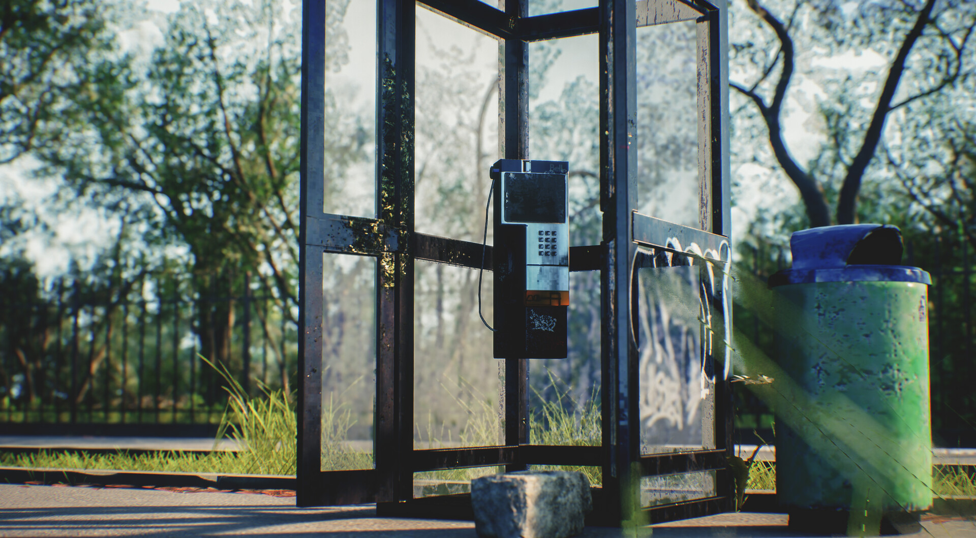 ArtStation - Phone booth