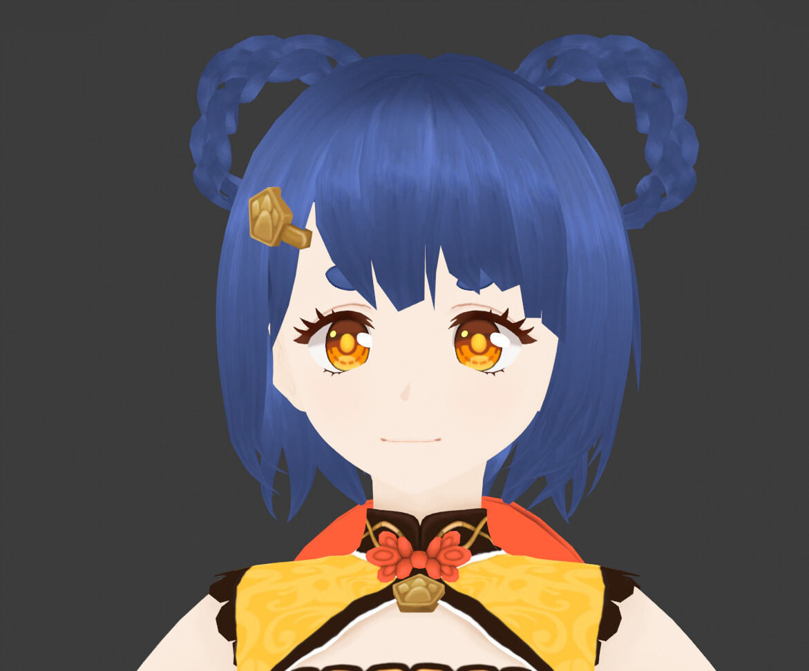 Xiangling Genshin Impact Vroid Fanart by Mikayla Leigh — ProUser.Me