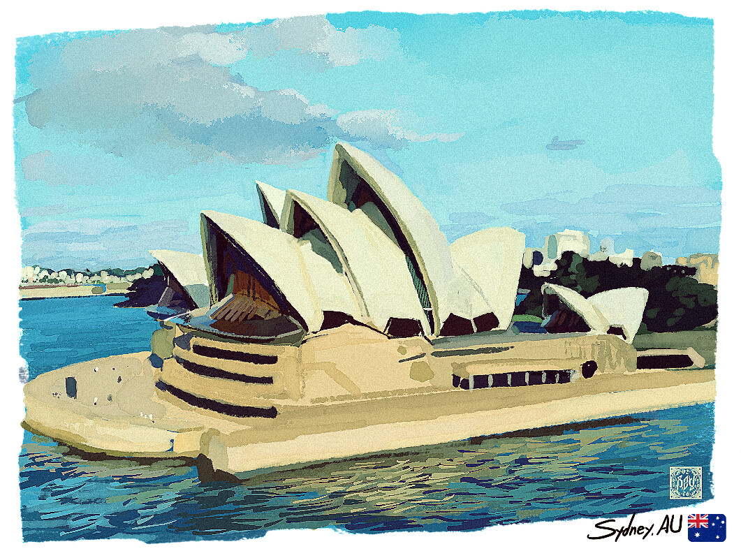 ArtStation - Sydney Opera House