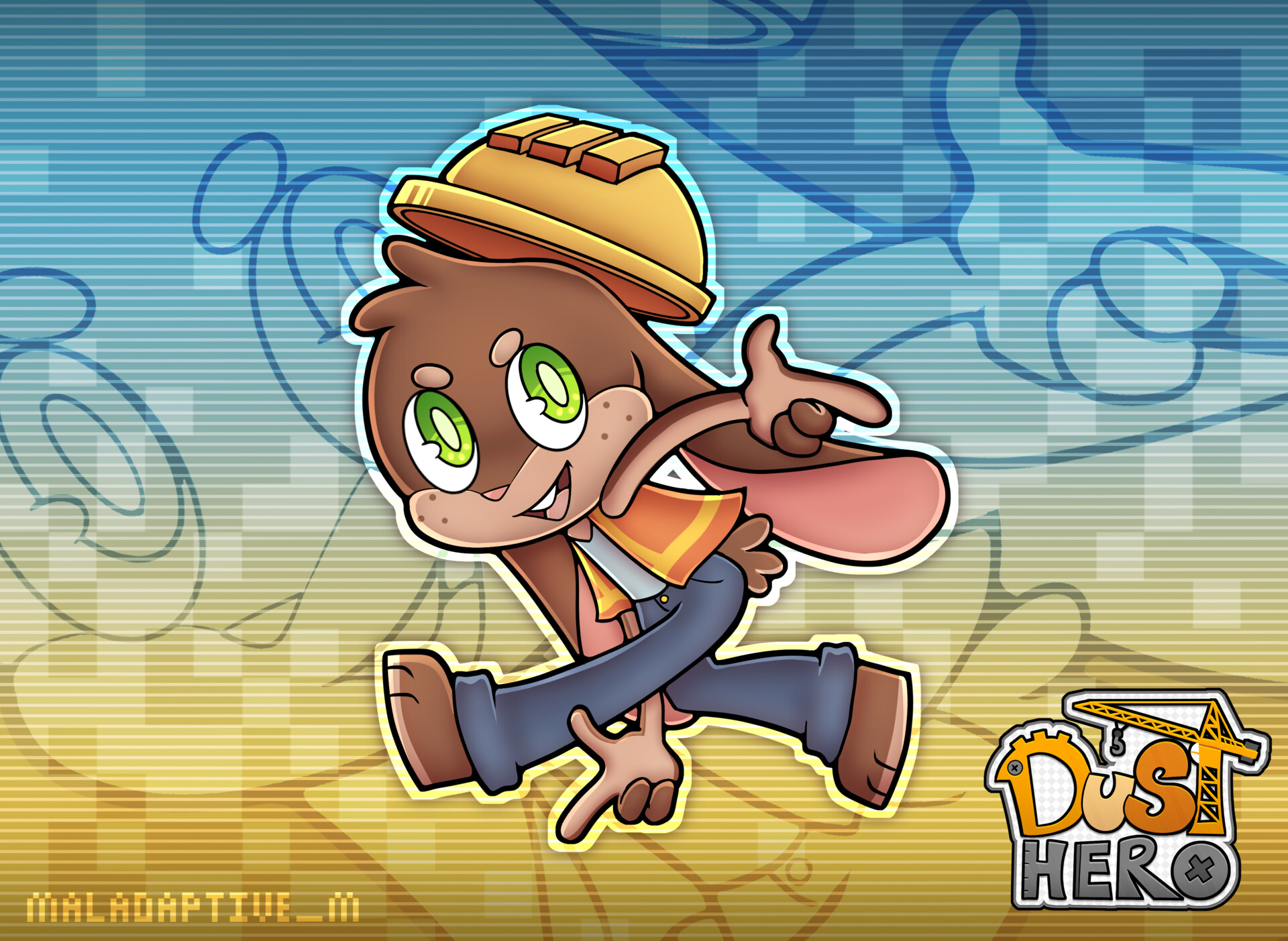 ArtStation - Dust Hero Splash