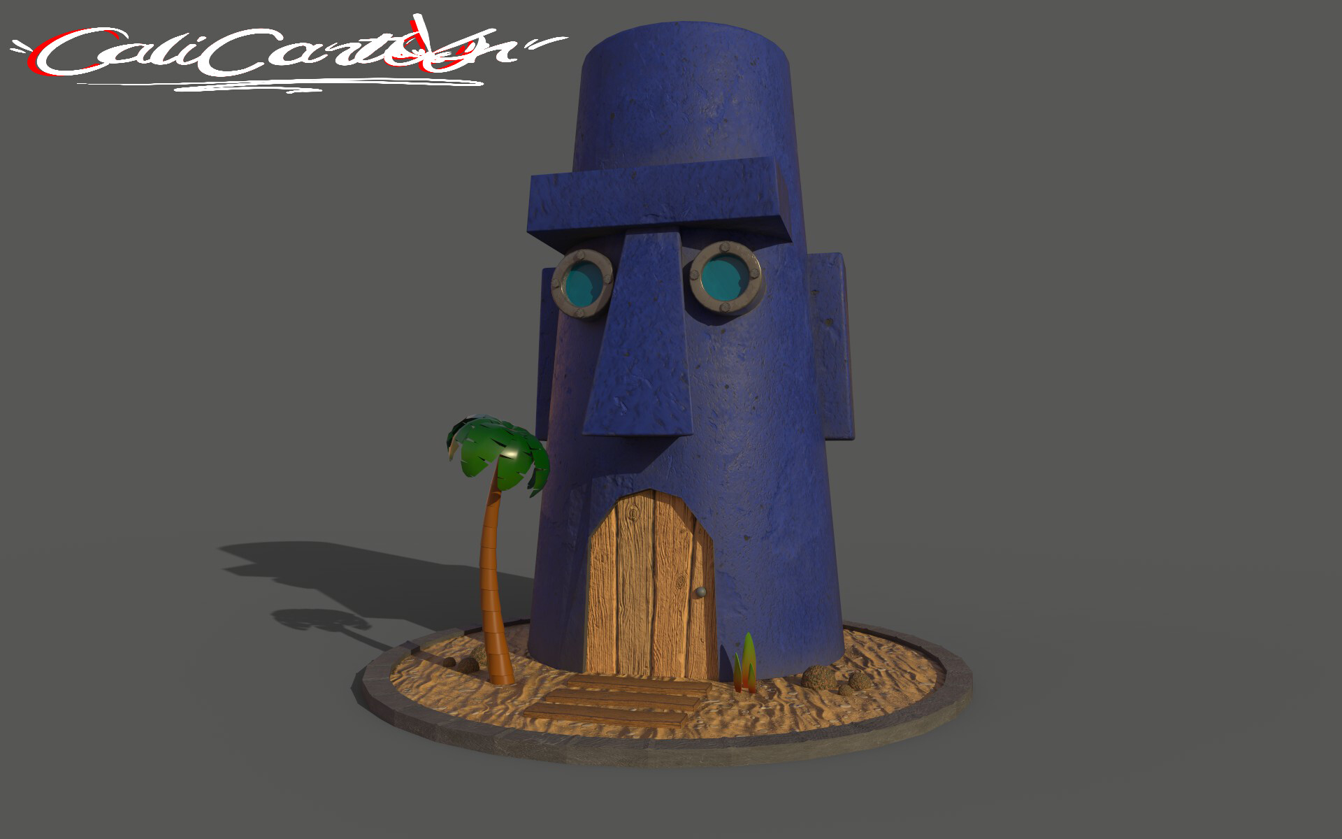 ArtStation - Squidward Home