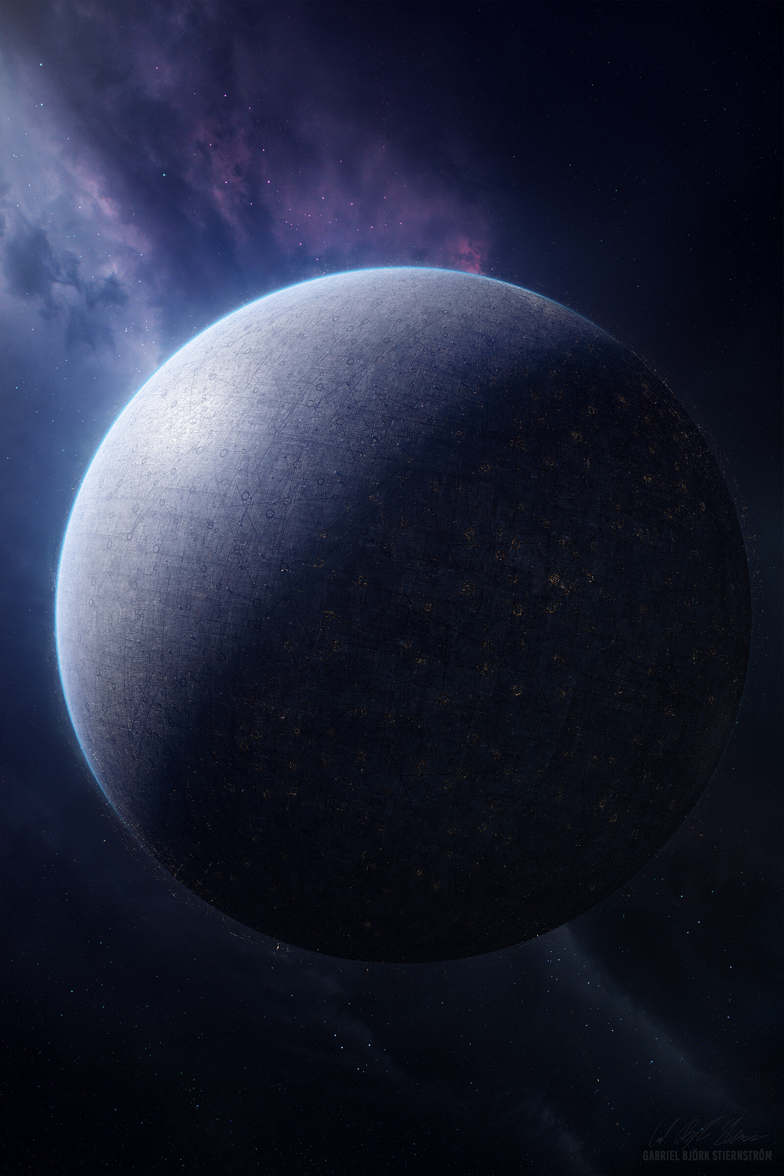 Gabriel Björk Stiernström - Foundation Trilogy - Asimov - Illustrations