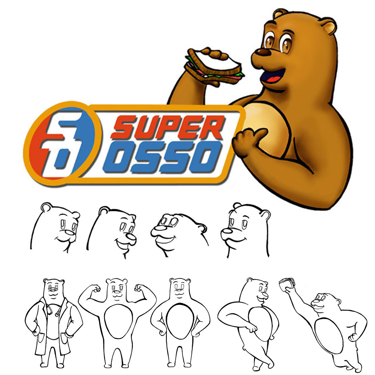 ArtStation - Superosso branding and pet