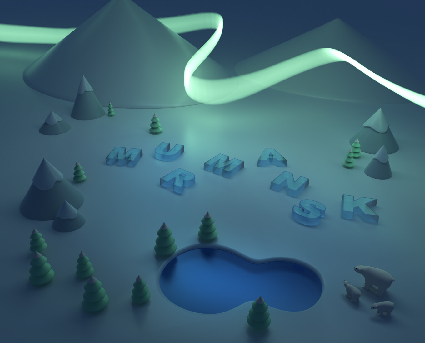 ArtStation - Murmansk Мурманск