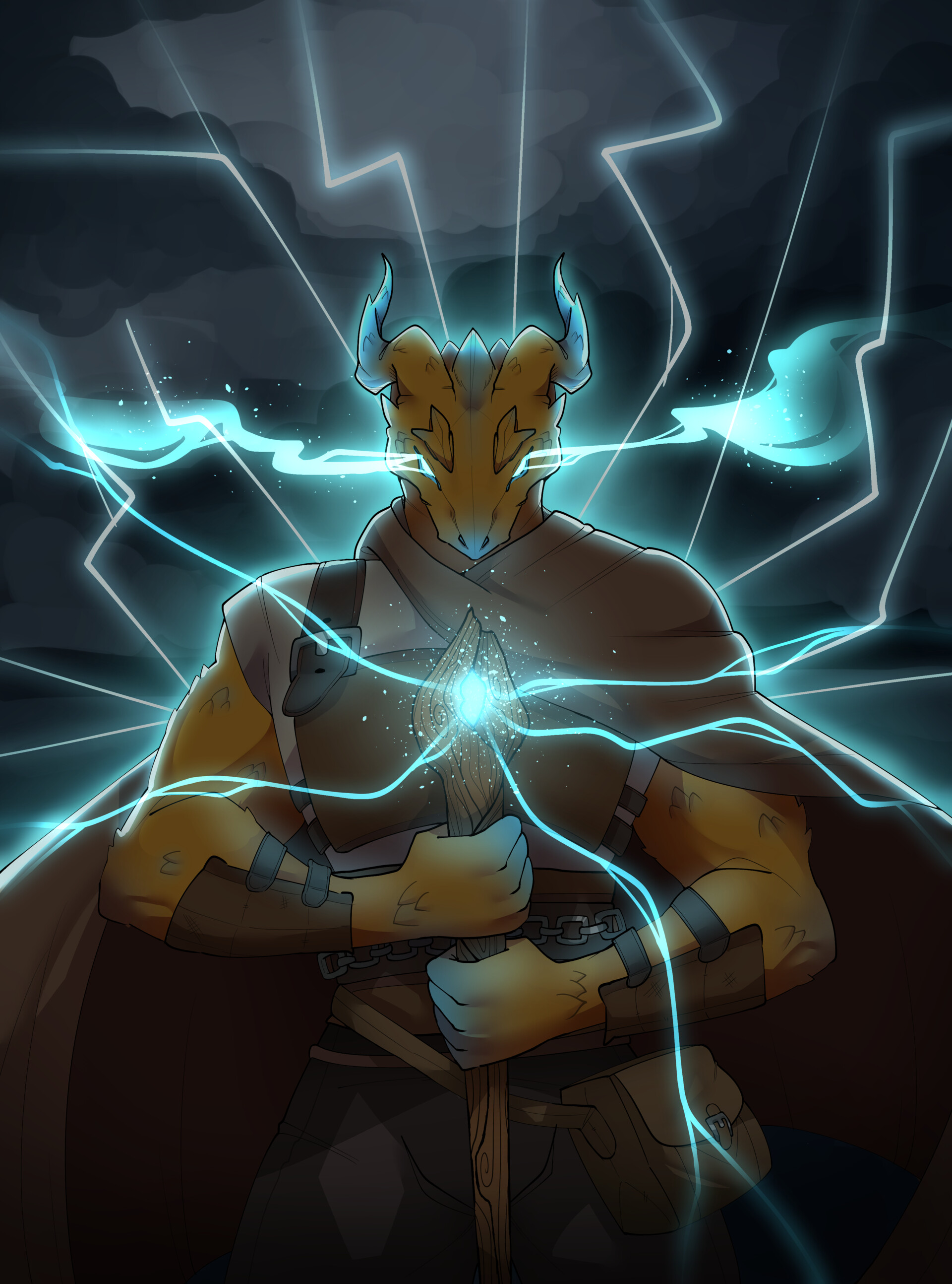 ArtStation - Togi'Kar the Bronze Thunder