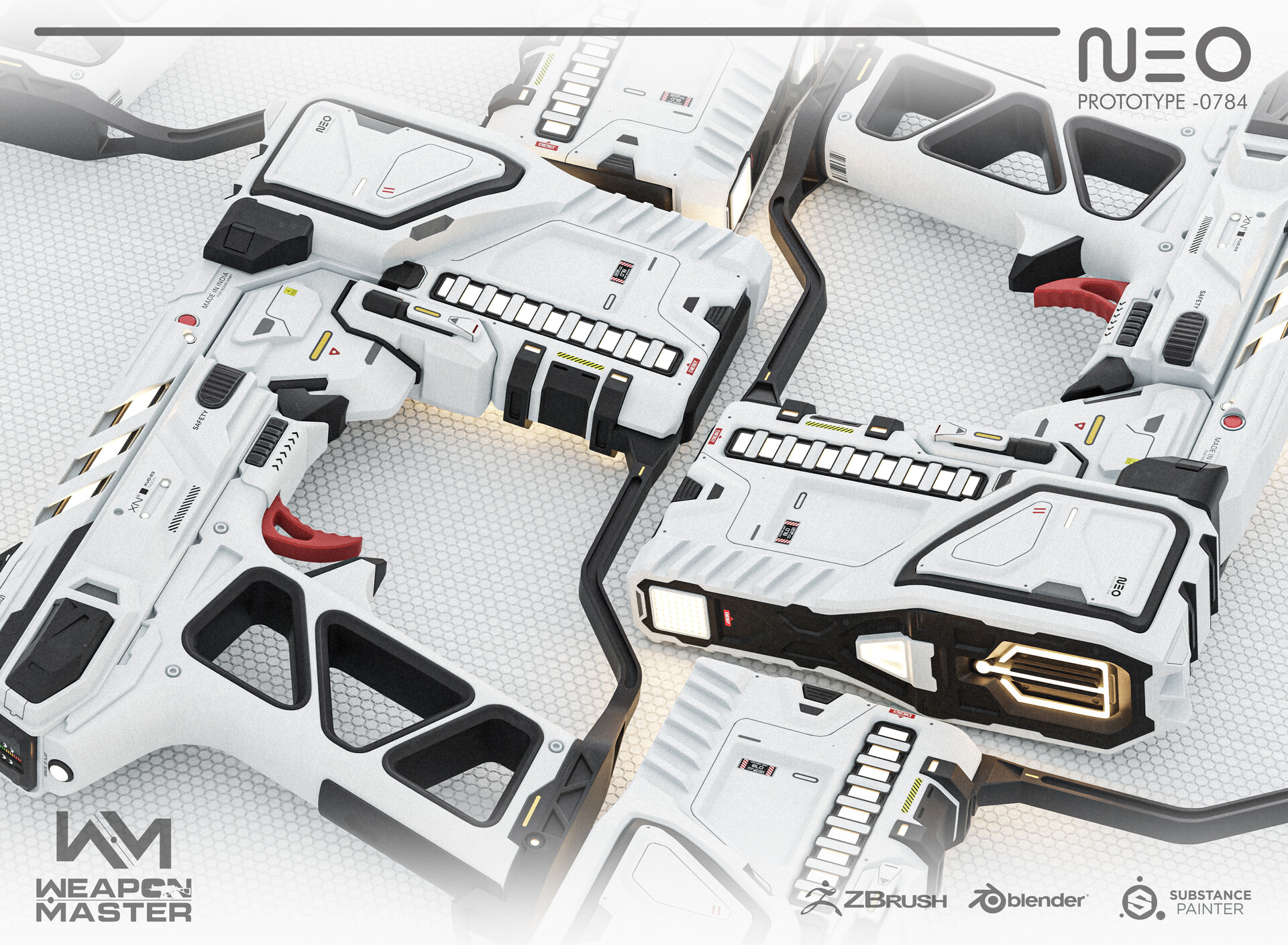 WEAPON MASTER - Neo Prototype - Scifi Gun