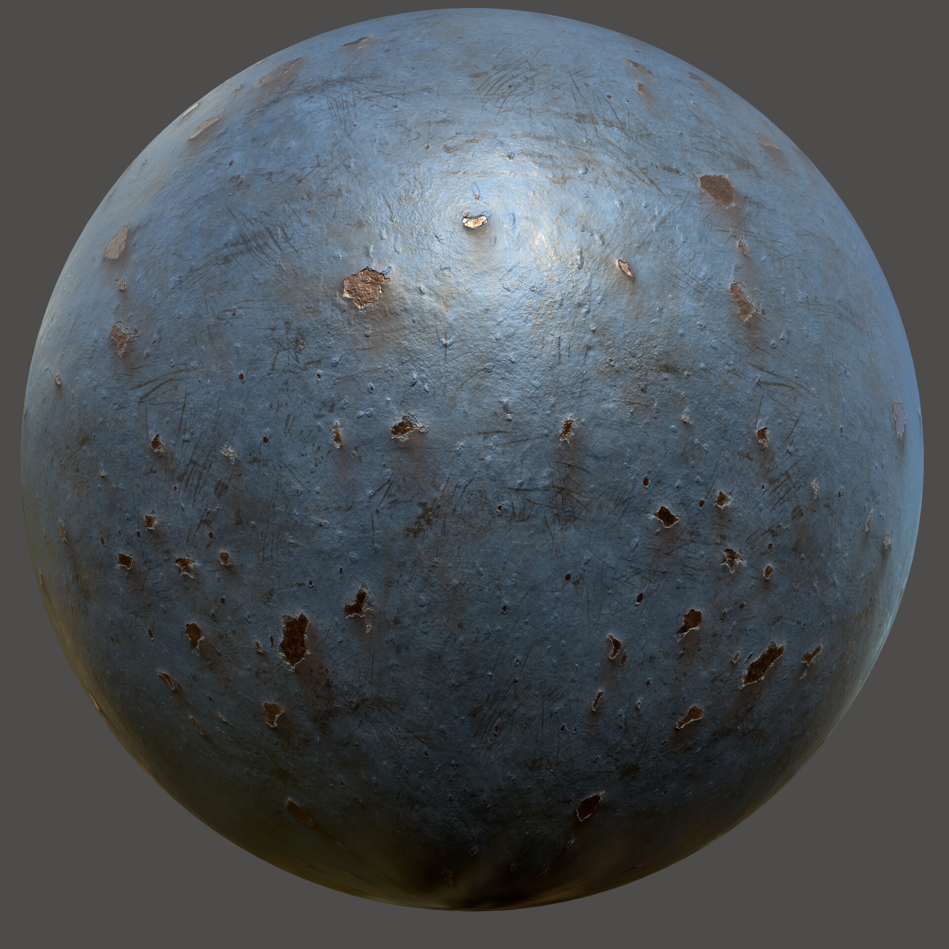 ArtStation - Peeling metal