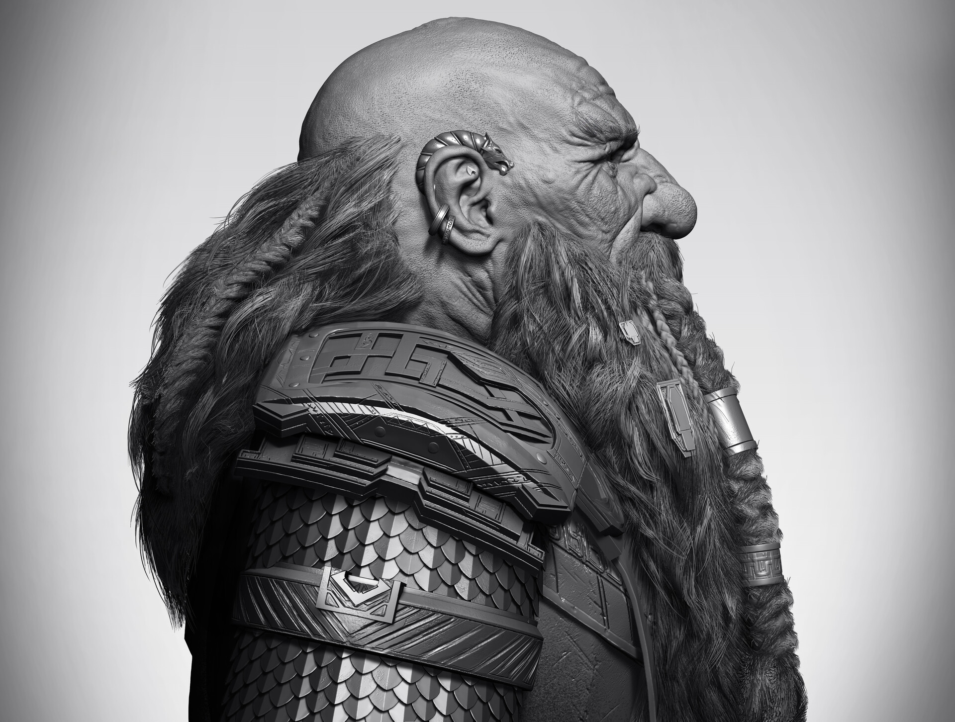 Harry Osborn - Dwarf Sketch