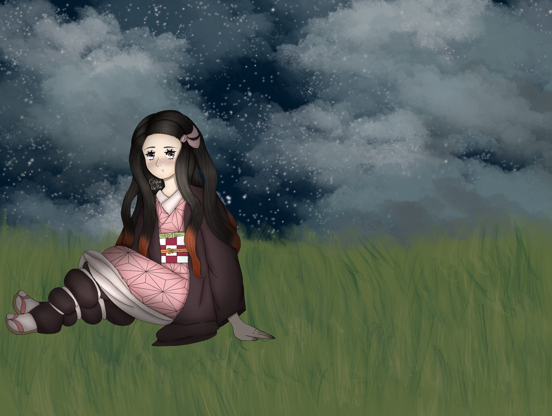 ArtStation - Nezuko kamado collab