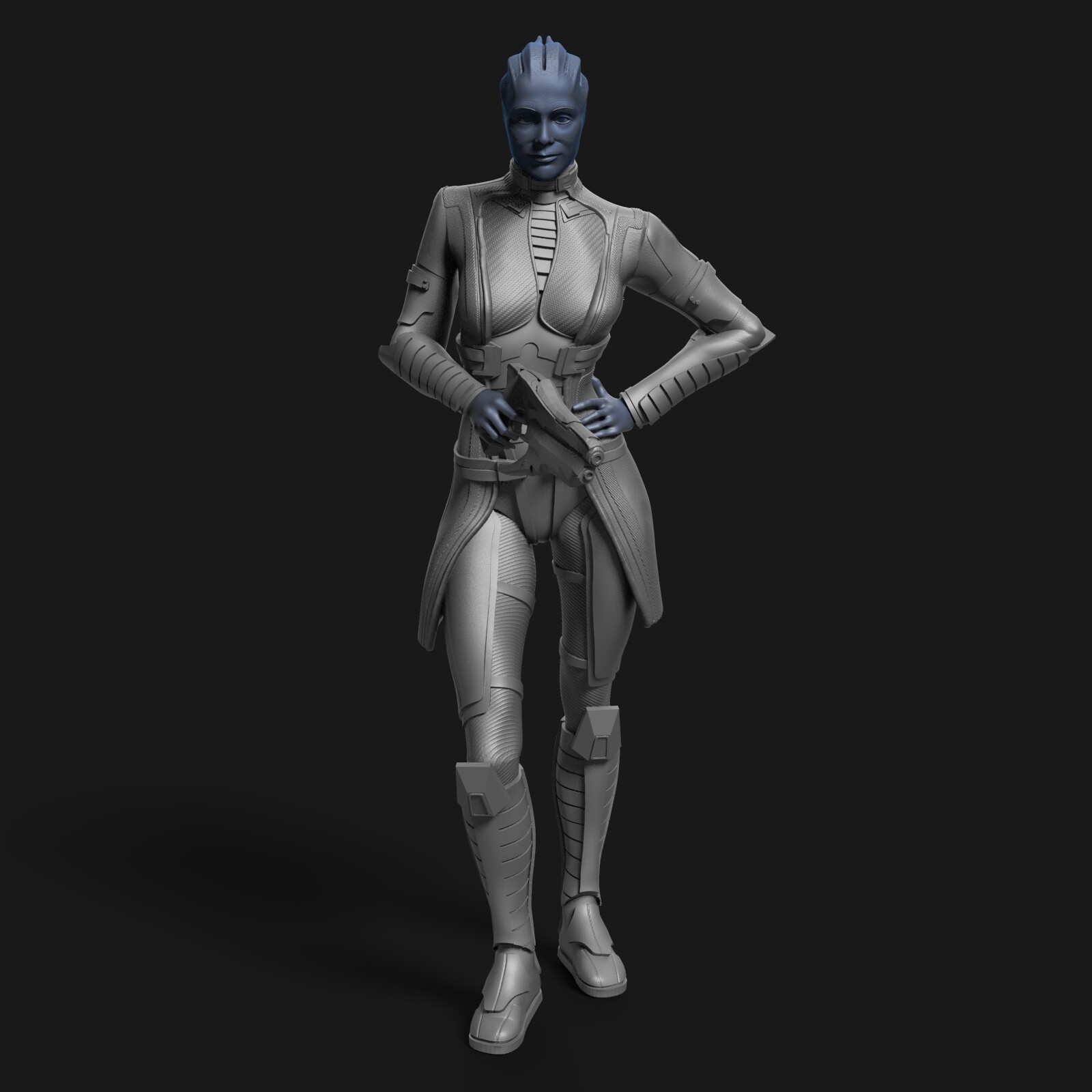 ArtStation - Liara Mass Effect