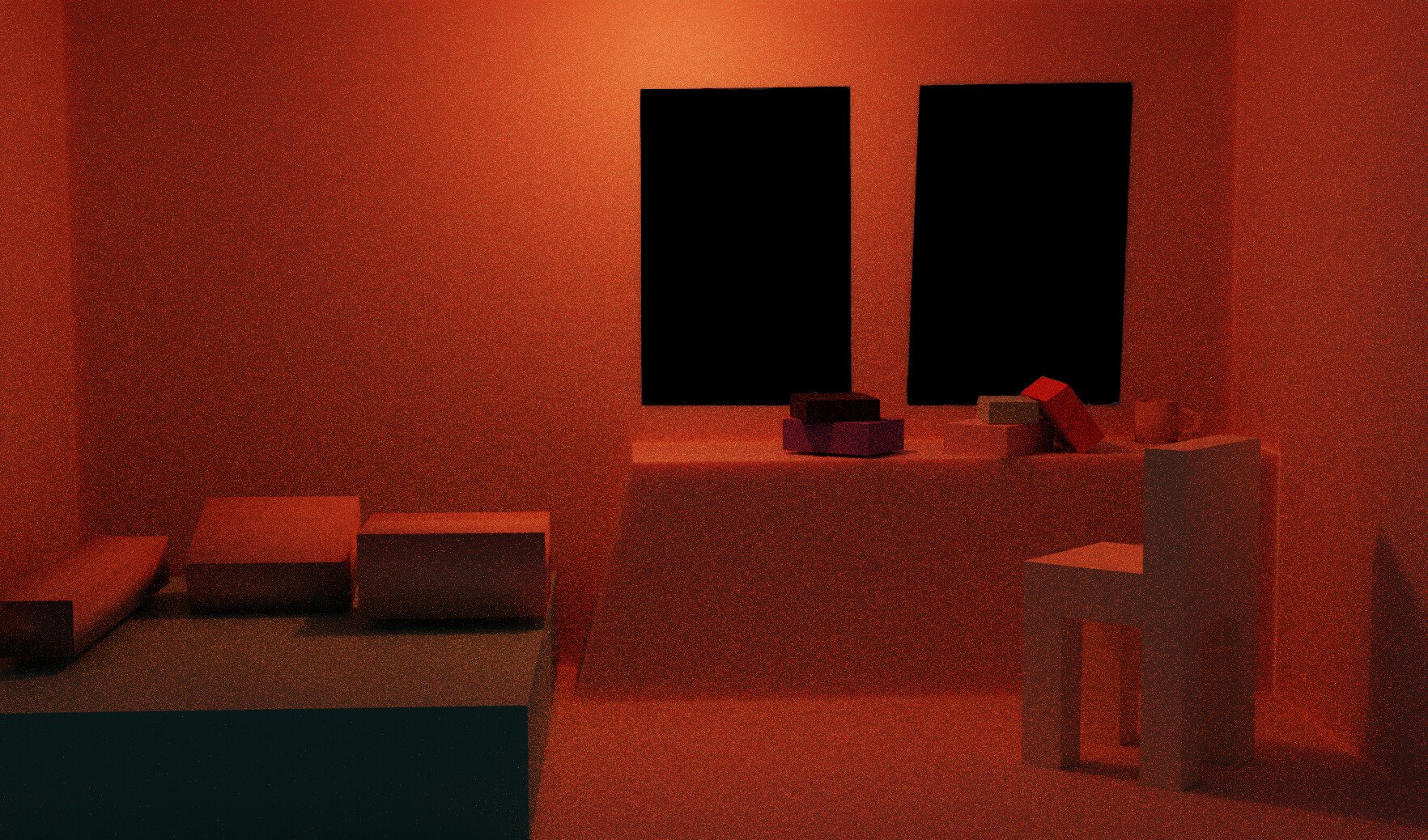 ArtStation - Minimalism "Lazy" Room