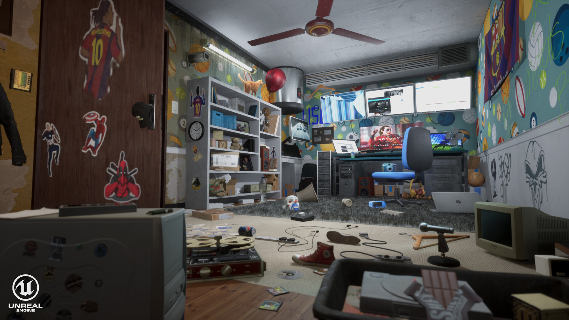 ArtStation - Untidy Room