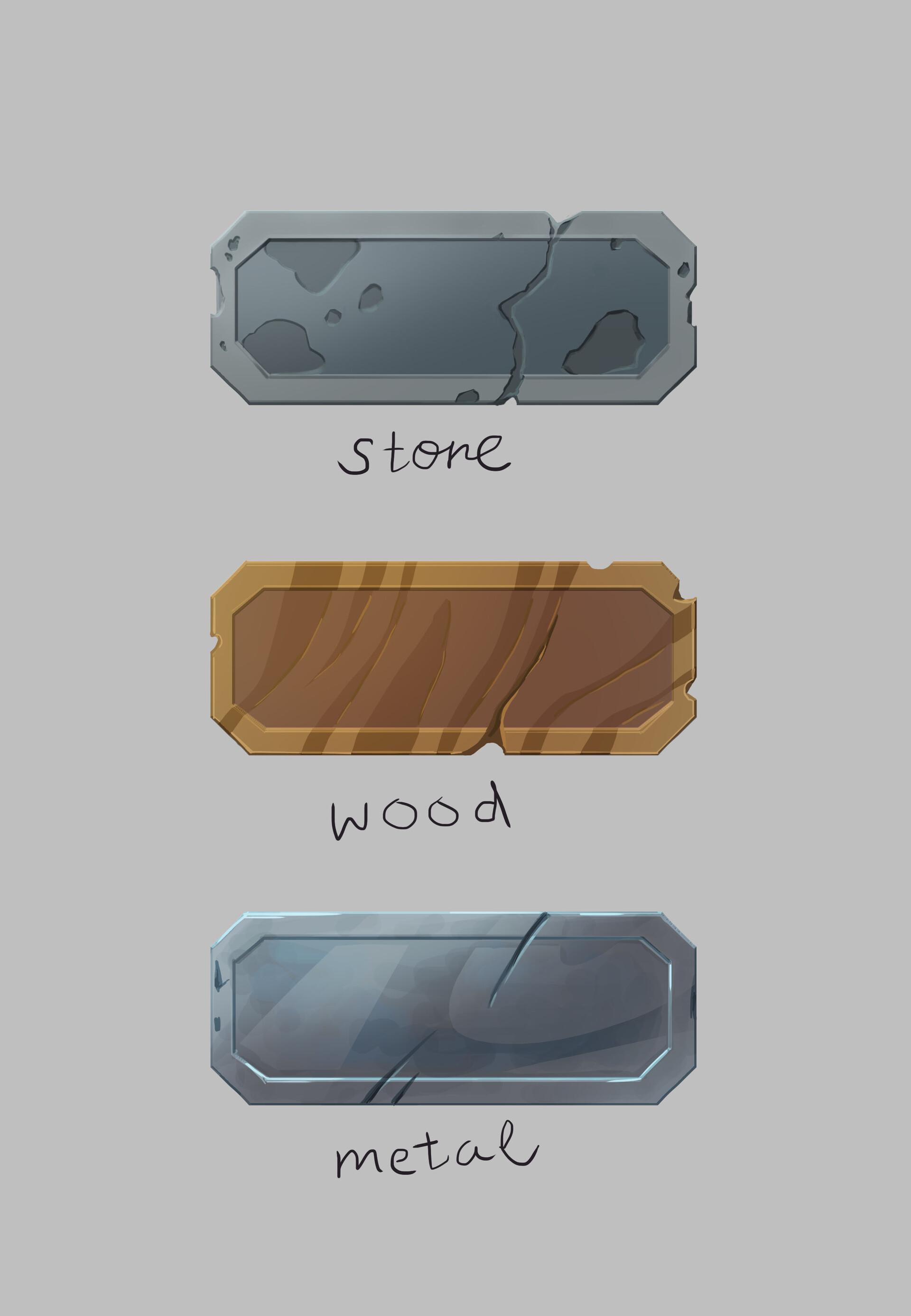 ArtStation - Button in Base Materials