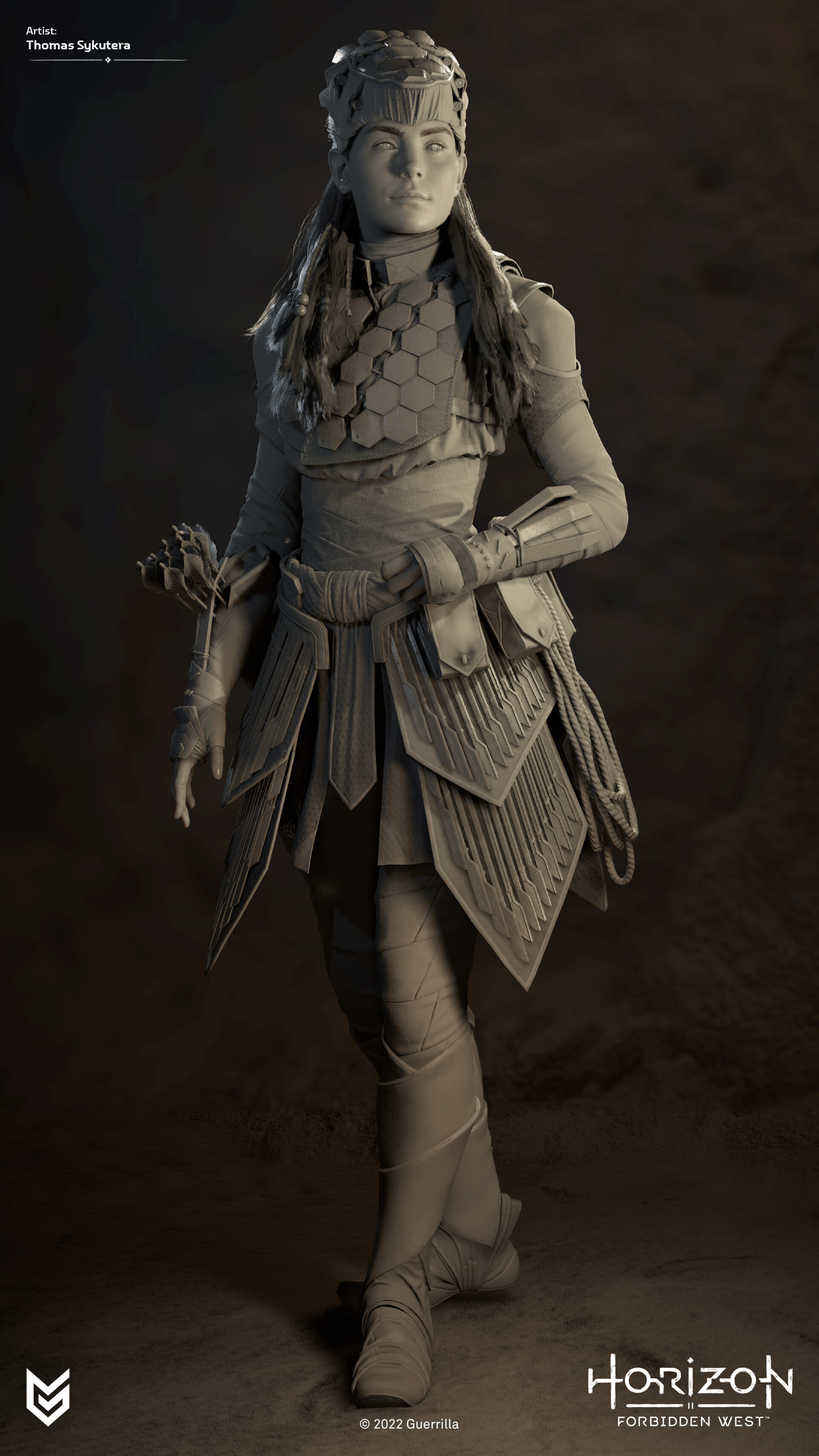 Thomas Sykutera - Aloy Carja Stalker Elite Outfit - Horizon Forbidden West