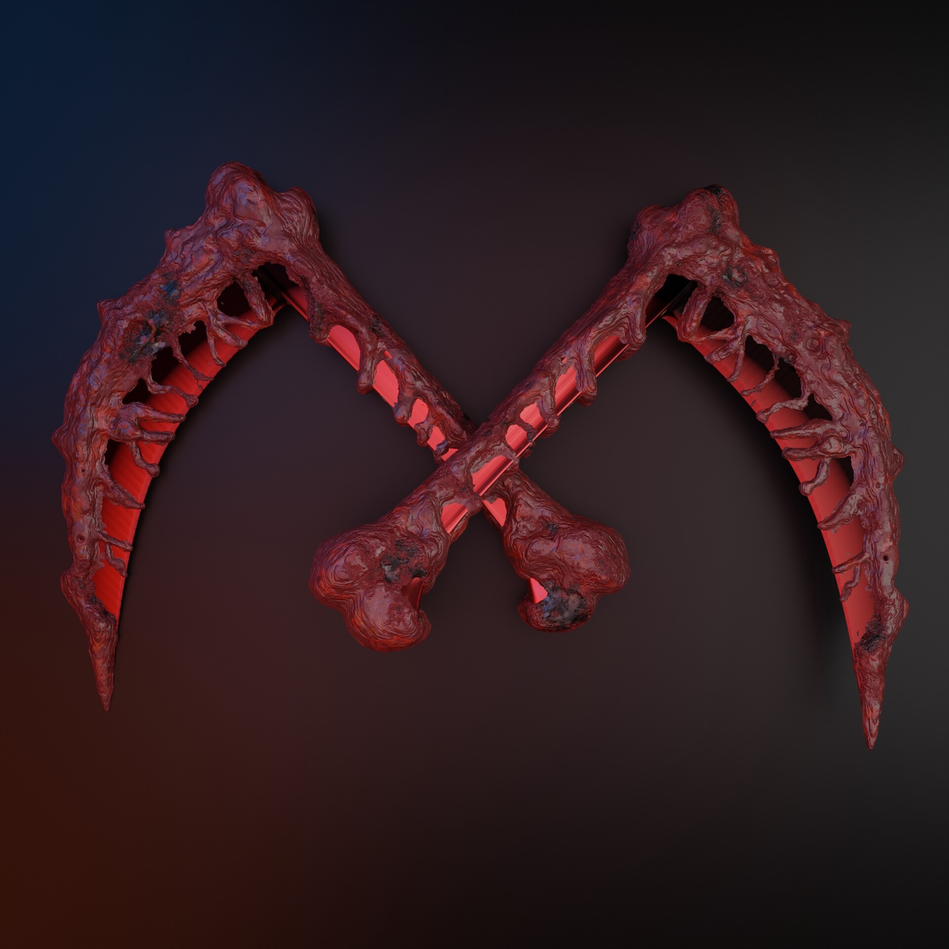 Demon Slayer Upper Moon Gyutaro Sickle Weapon For 3d, 44% OFF