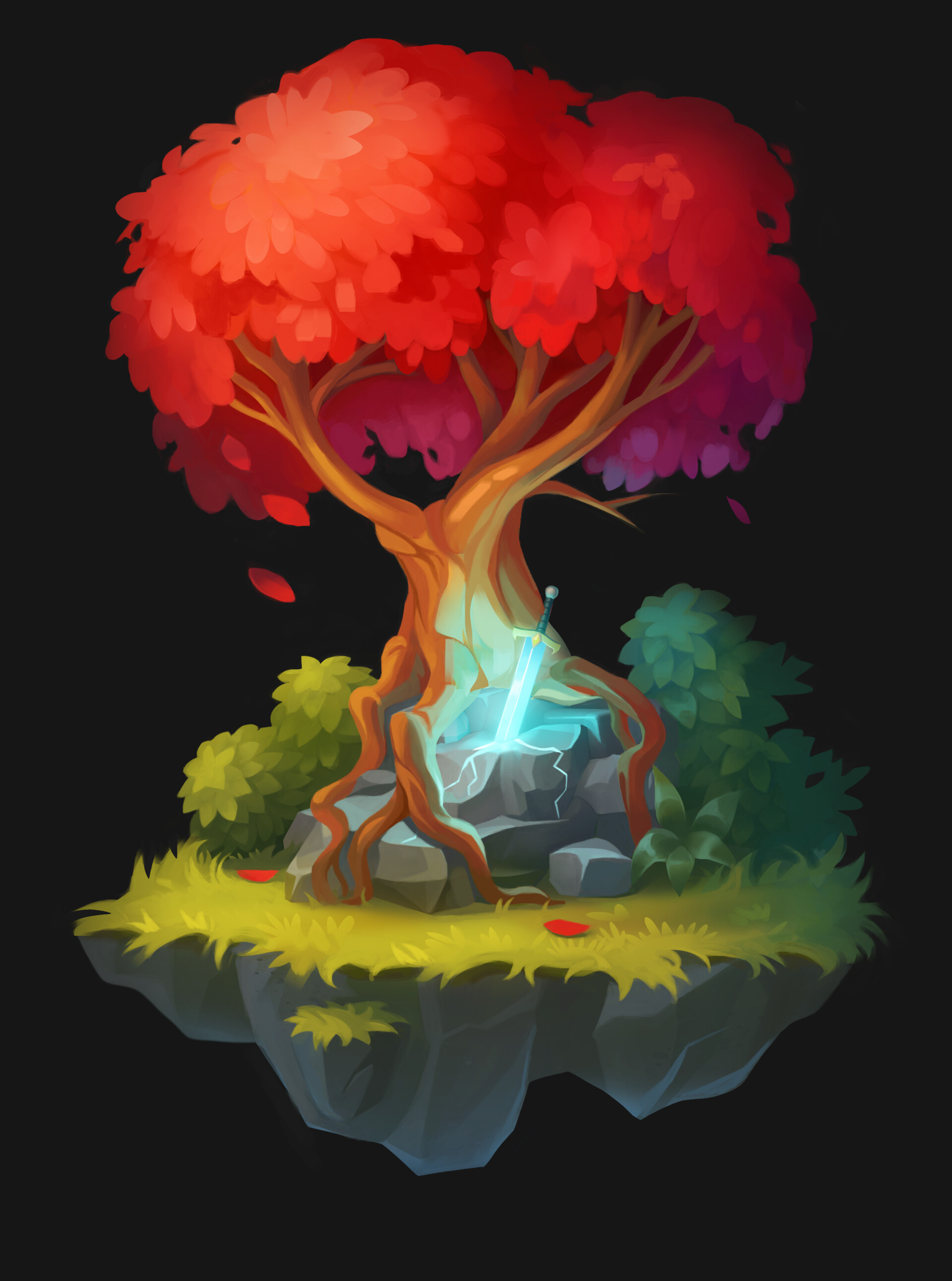 ArtStation - Magic Tree