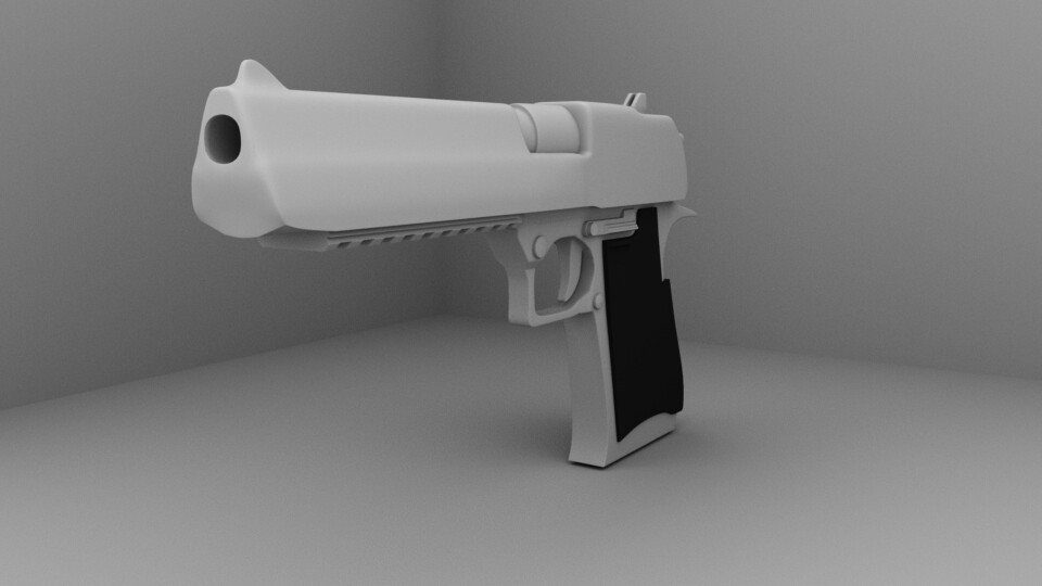 ArtStation - Deagle 3D Model