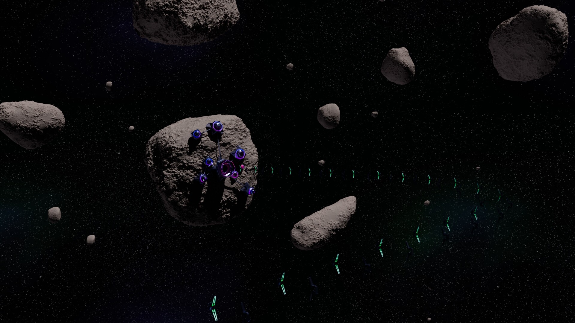 ArtStation - Asteroid station