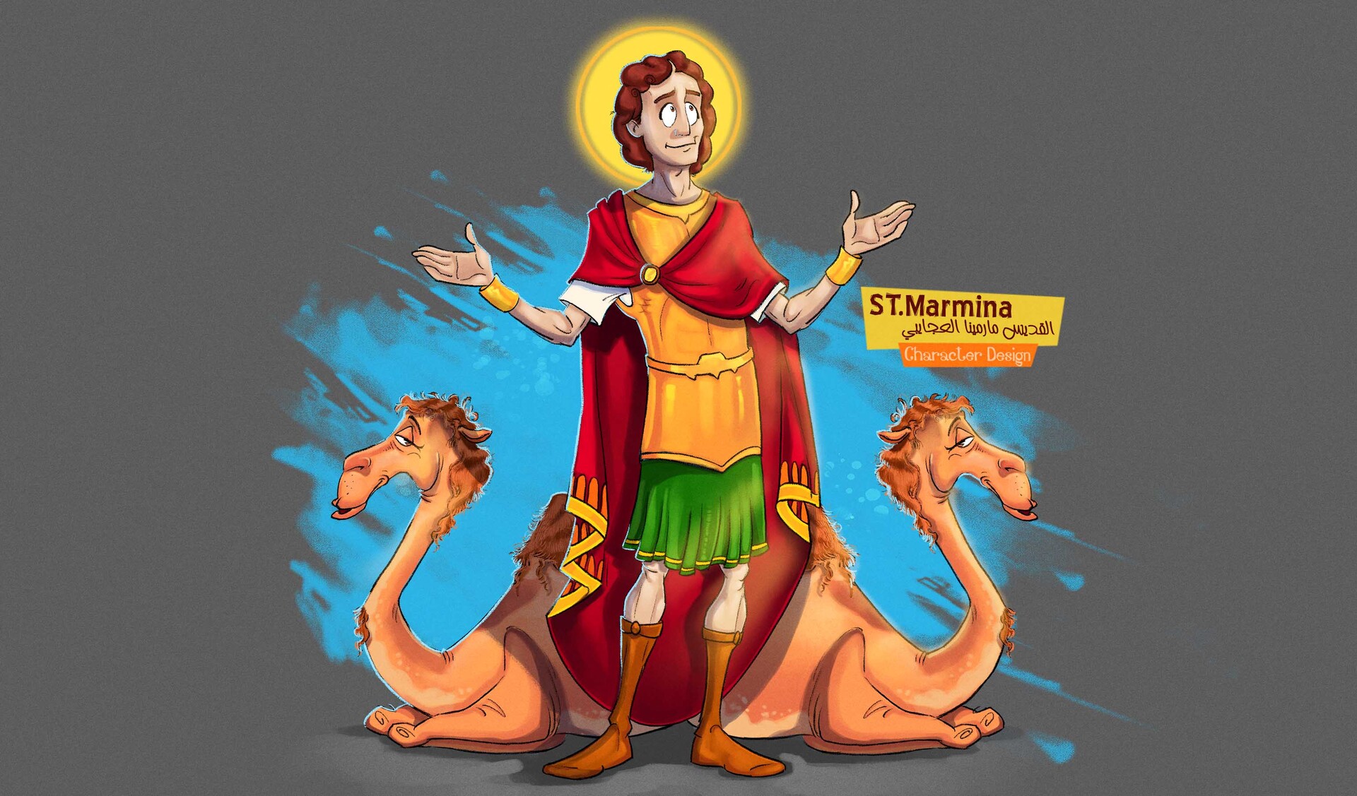 ArtStation - ST.Mina character Design