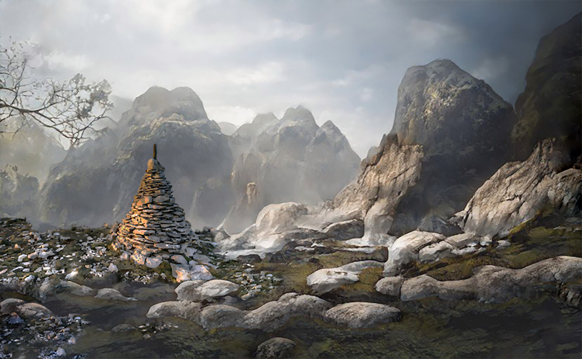 ArtStation - Stone Shrine