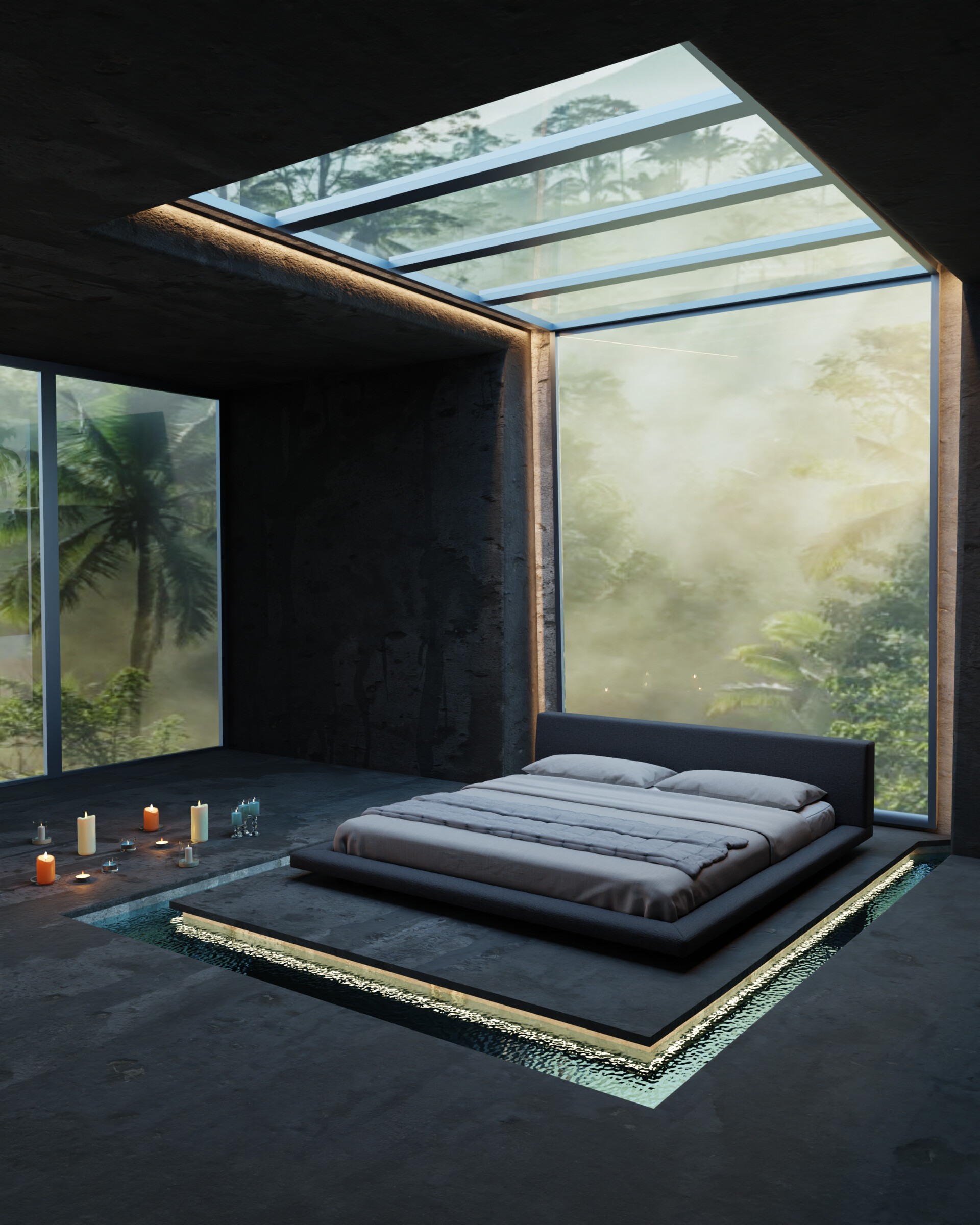 Jungle Hostel — Concept Art and Archviz by Anna Giulia Voltolini ...