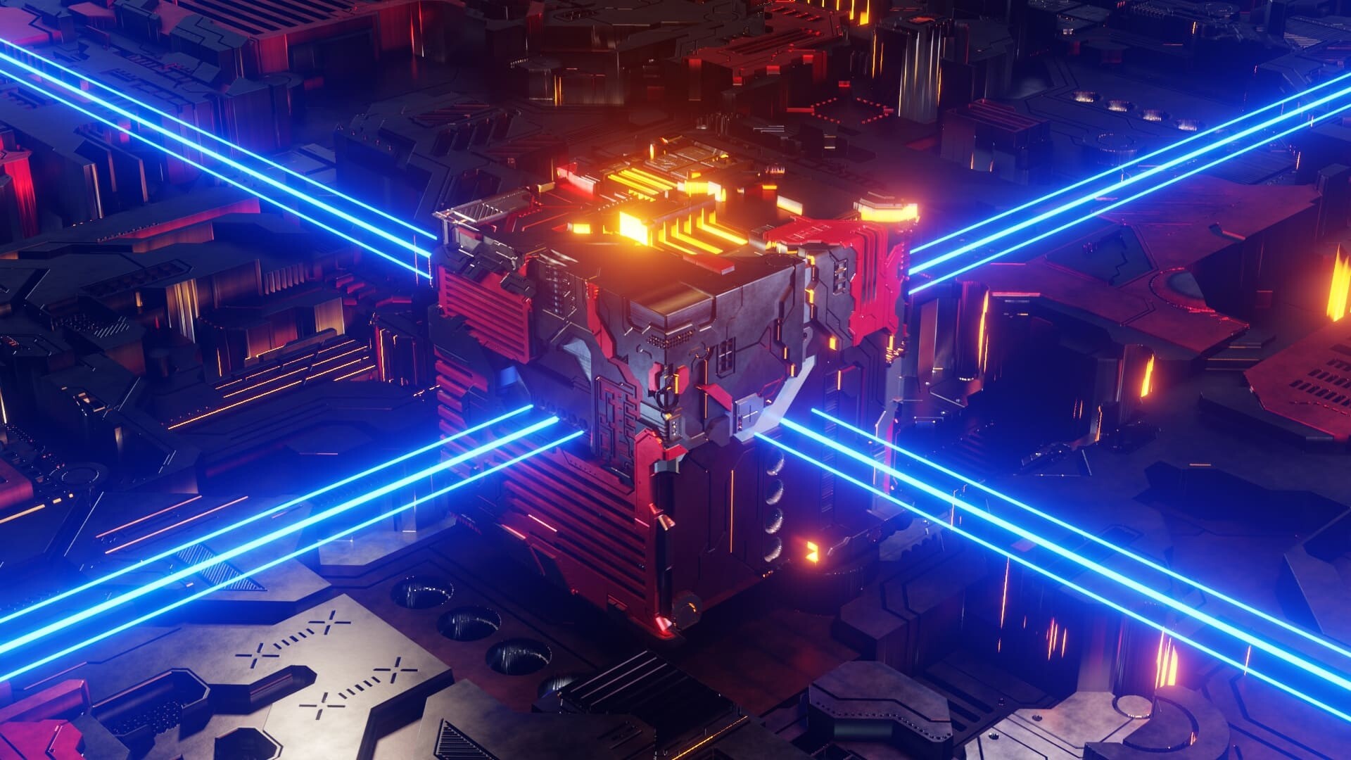 ArtStation - Cyber Cube