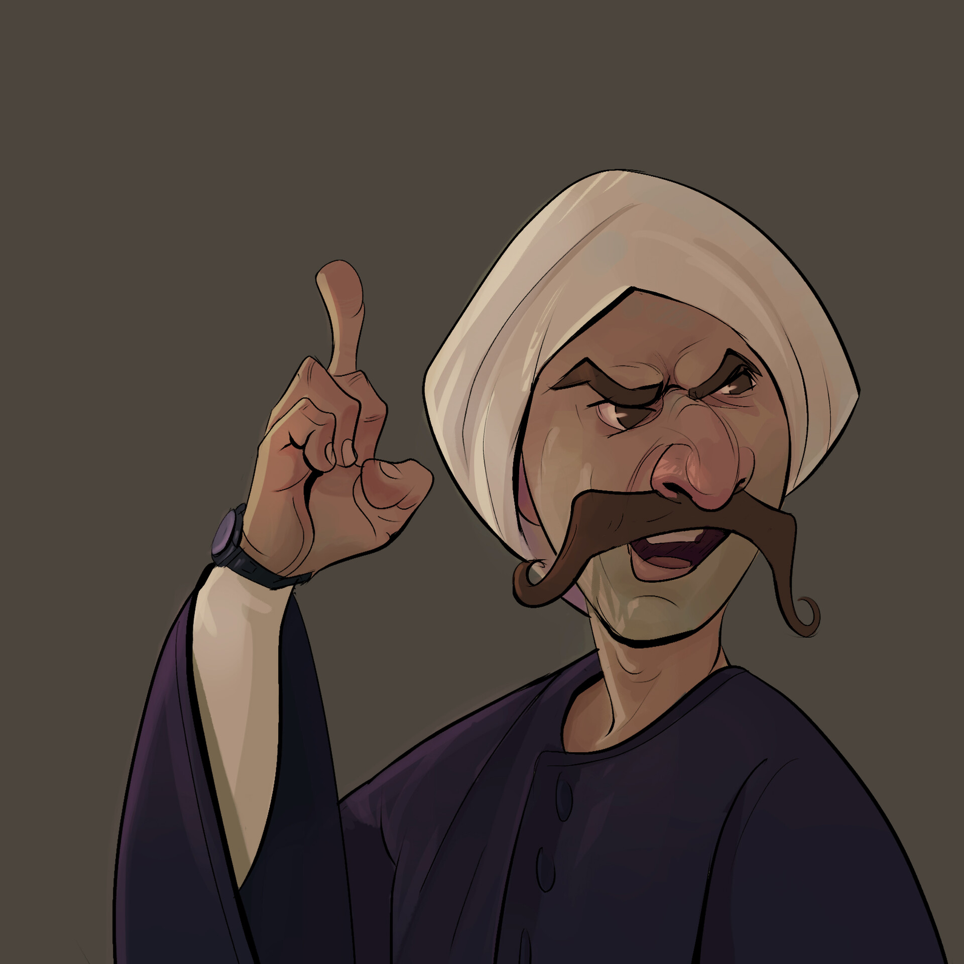 ArtStation - portrait study