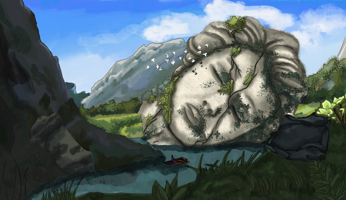 ArtStation - Withering soul in the depths of the Forrest