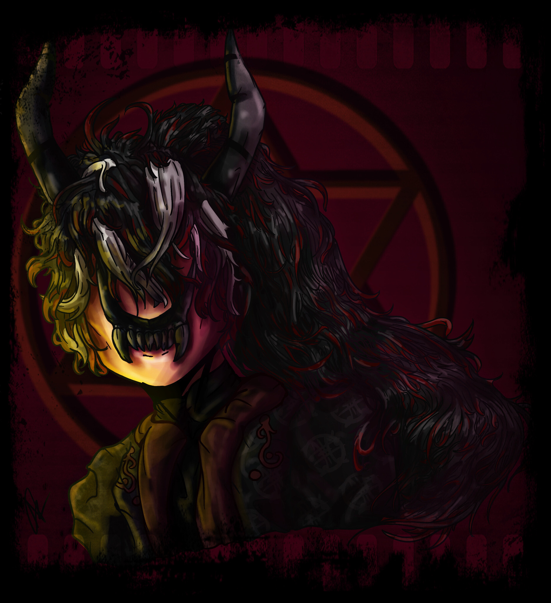 ArtStation - Portrait edge commission