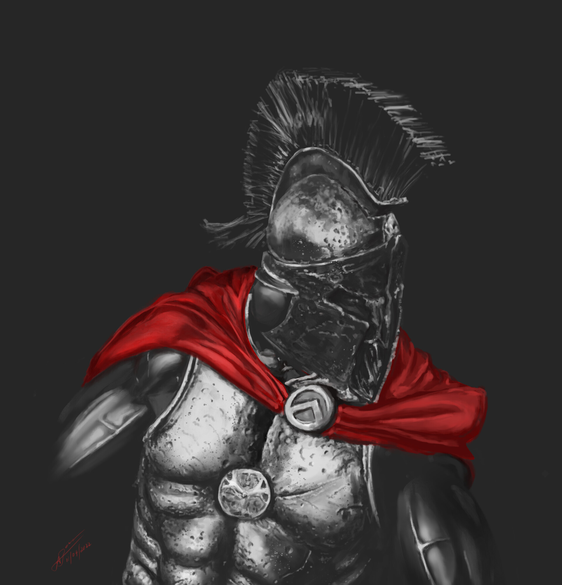 ArtStation - Lone Spartan